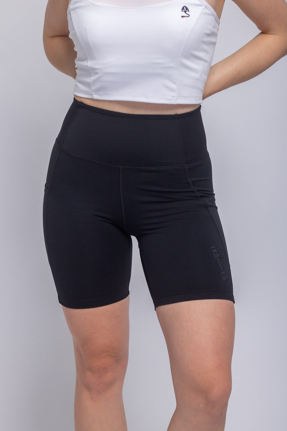 FEARLESS FIT BIKER SHORTS/Black Eagle | Moxie Crew